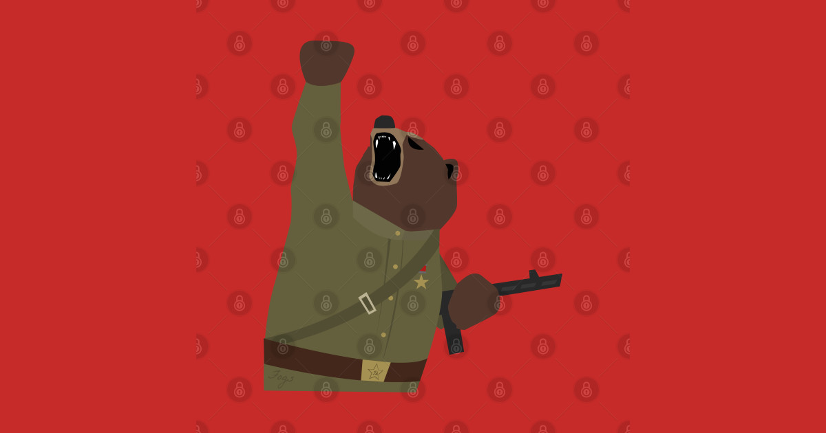 Soviet bear red army infantry ww2 - Soviet - T-Shirt | TeePublic