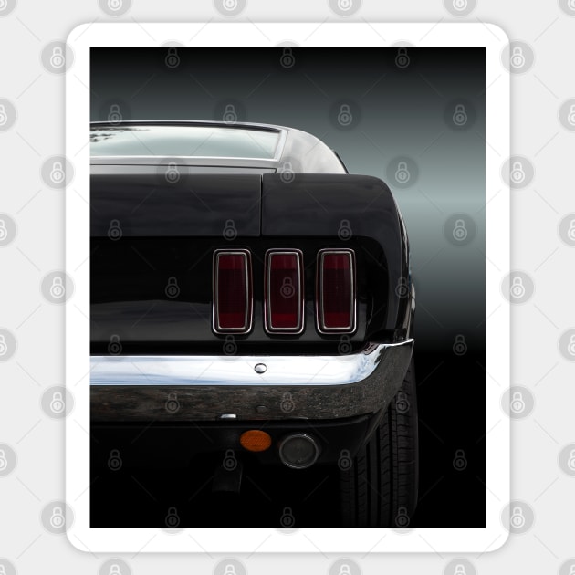 Classic Car Mustang - Wild - Sticker | TeePublic