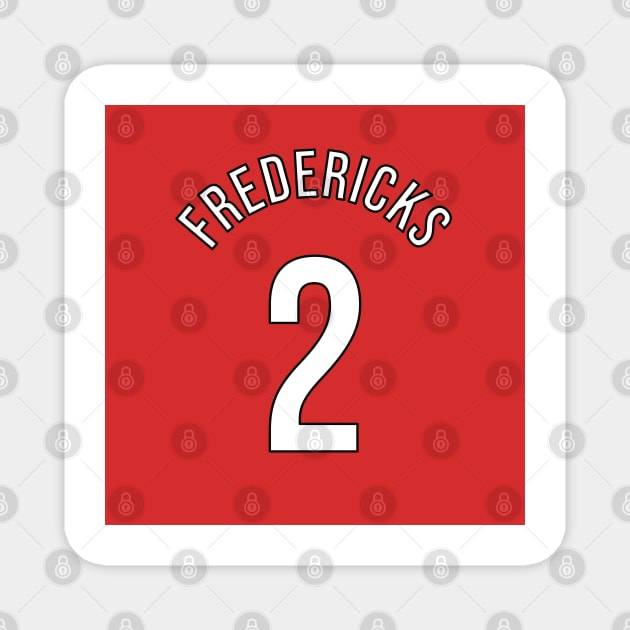 Fredericks 2 Home Kit - 22/23 Season - Ryan Fredericks - Magnet | TeePublic