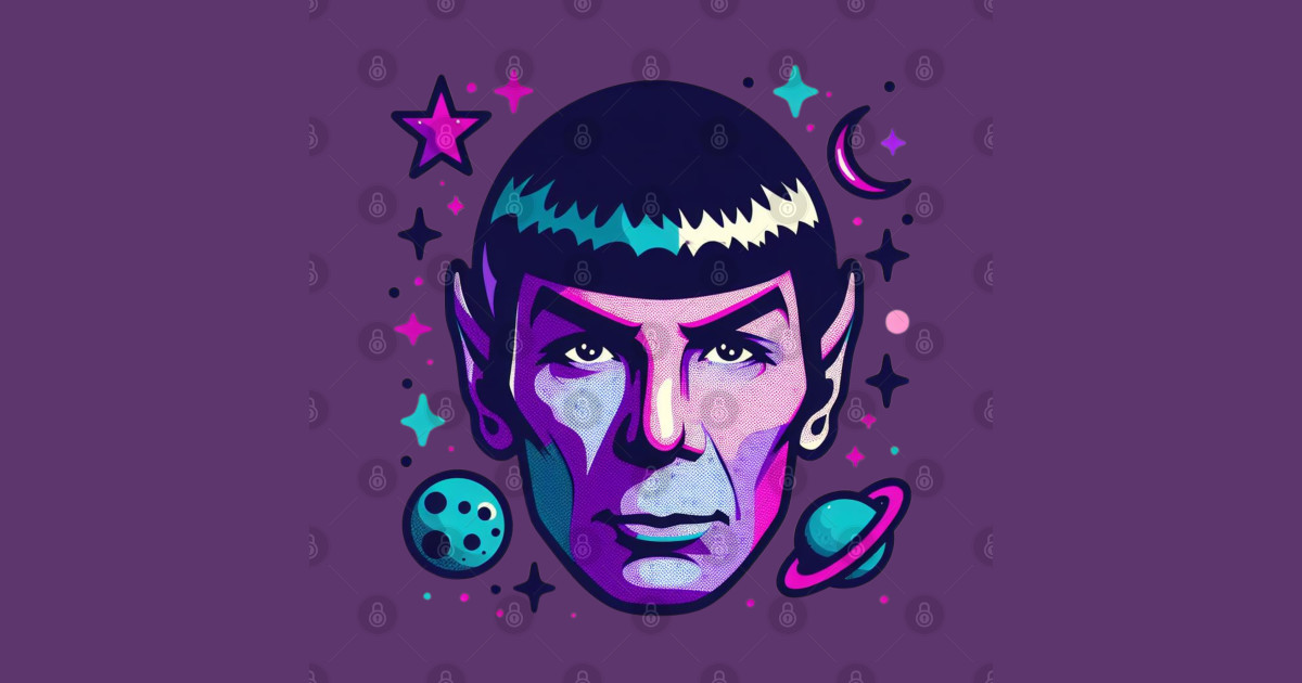 Spock Pop Art - Spock - T-Shirt | TeePublic