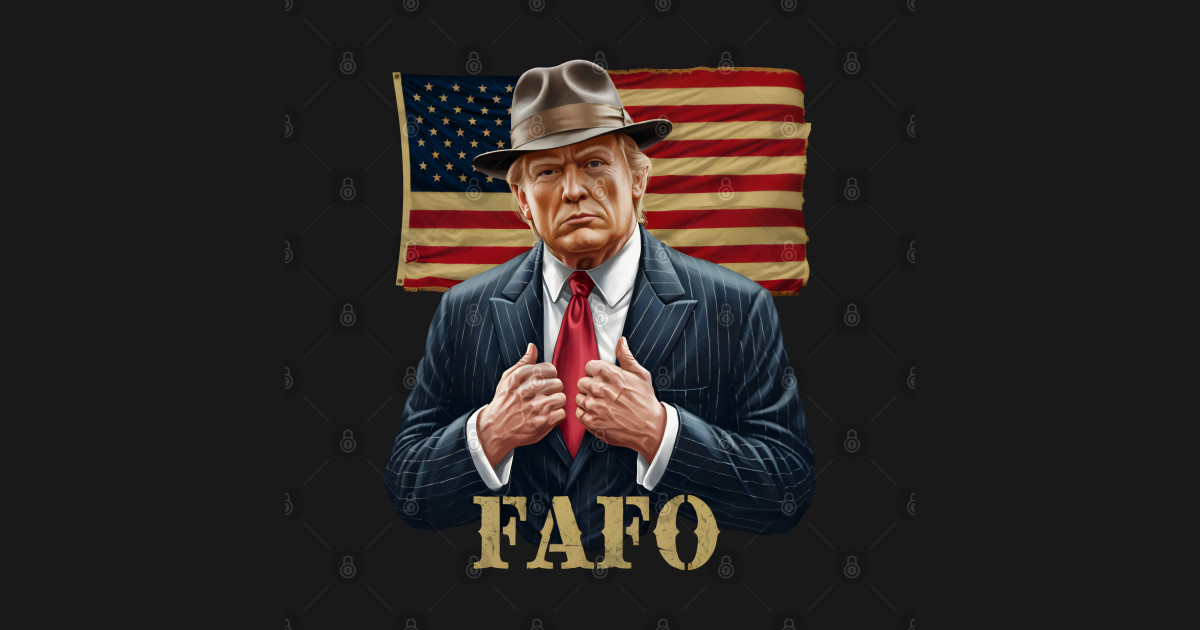 Fafo Trump Gifts President 47 Trump Fafo American Flag - Fafo Trump - T ...