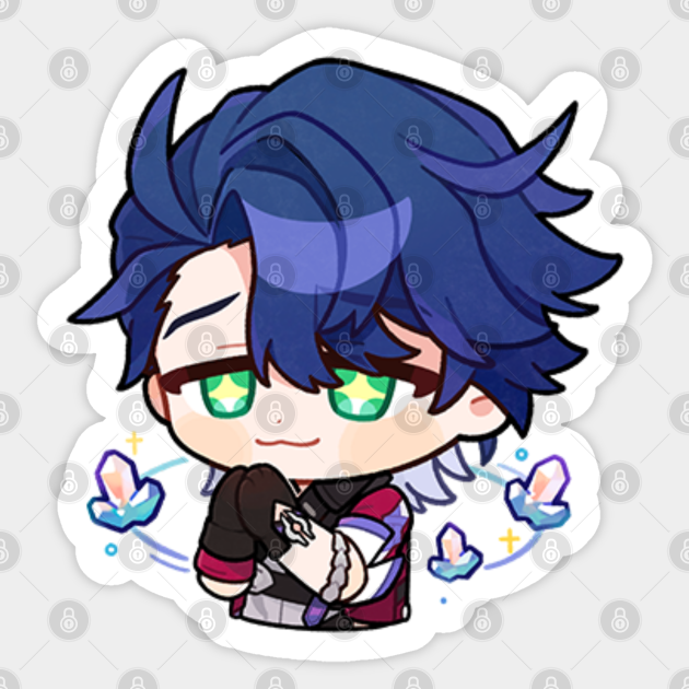Honkai Star Rail Chibi Sampo - Honkai Star Rail - Sticker | TeePublic