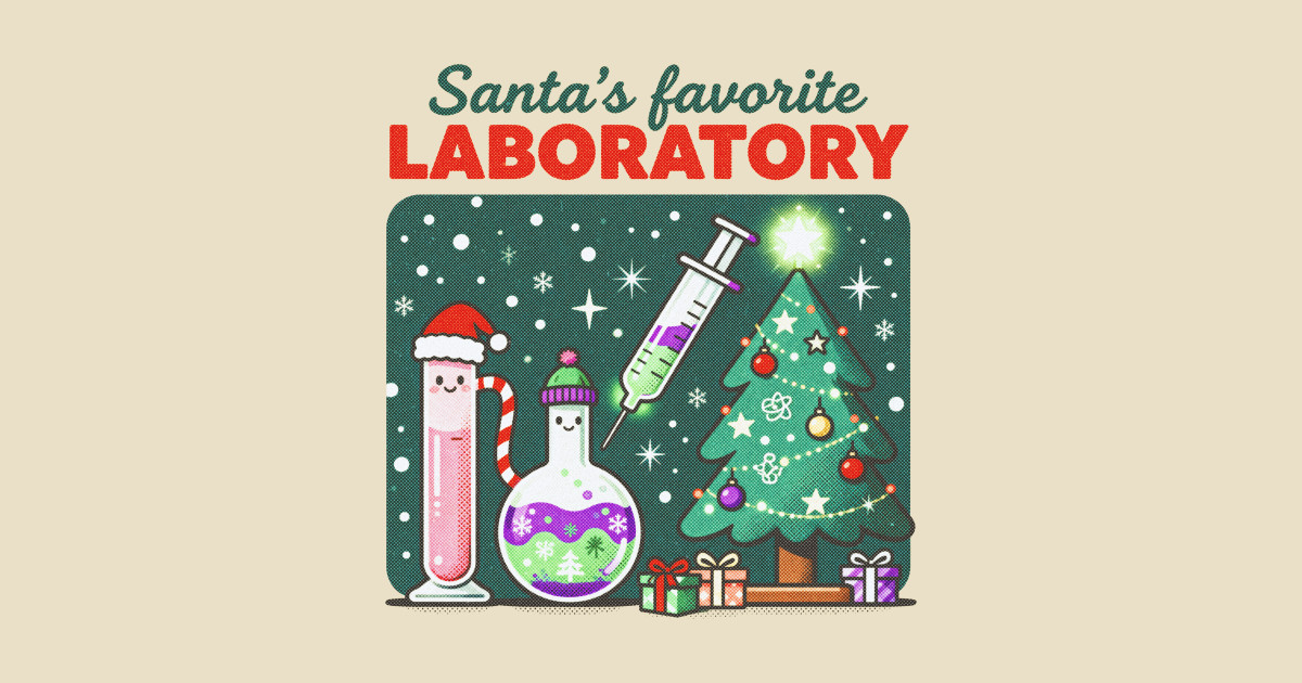 Santas-Favorite-Laboratory - Santas Favorite Laboratory - T-Shirt ...