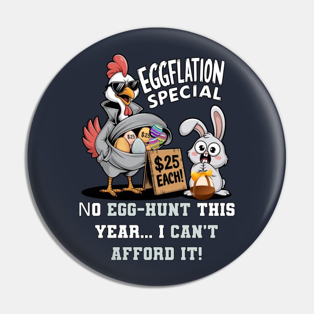 Funny Easter Egg Prices Eggflation Inflation - Funny Easter - Pin ...