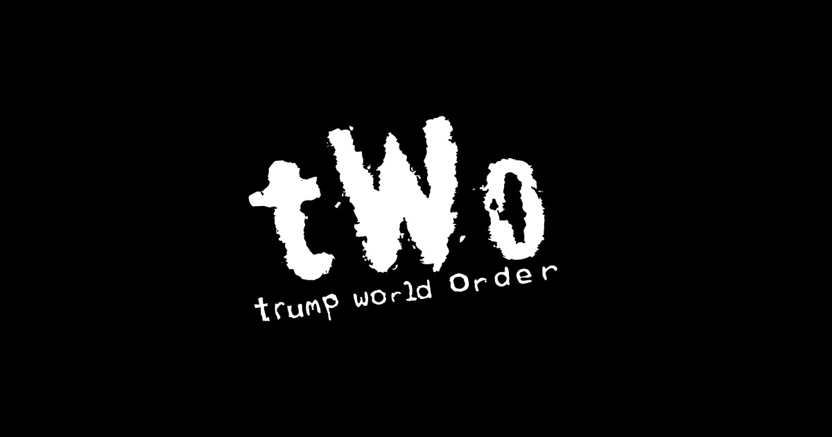 Trump World Order - Election - Sticker | TeePublic