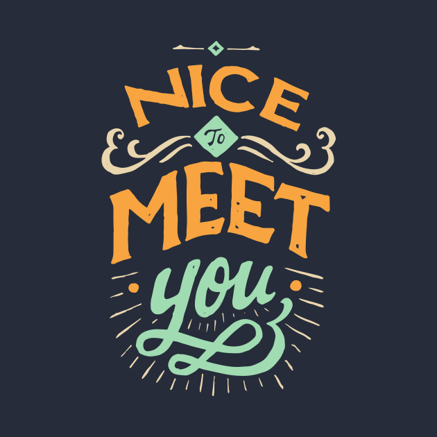 Meet You - Typography - Tank Top | TeePublic