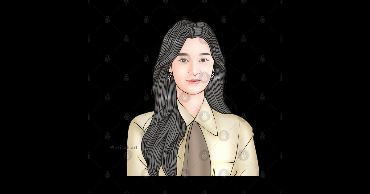 Kim Ji-won South Korean actress - Kim Ji Won - Sticker | TeePublic