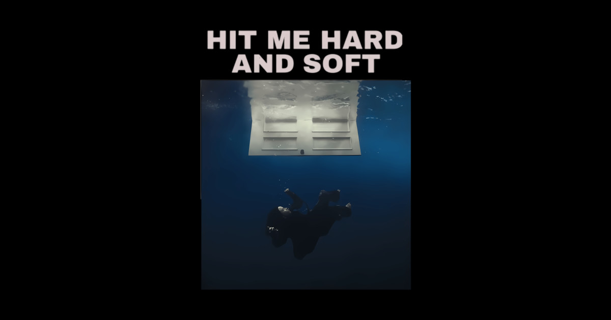 Hit Me Hard And Soft Merch - Hit Me Hard And Soft Merch - Sticker ...