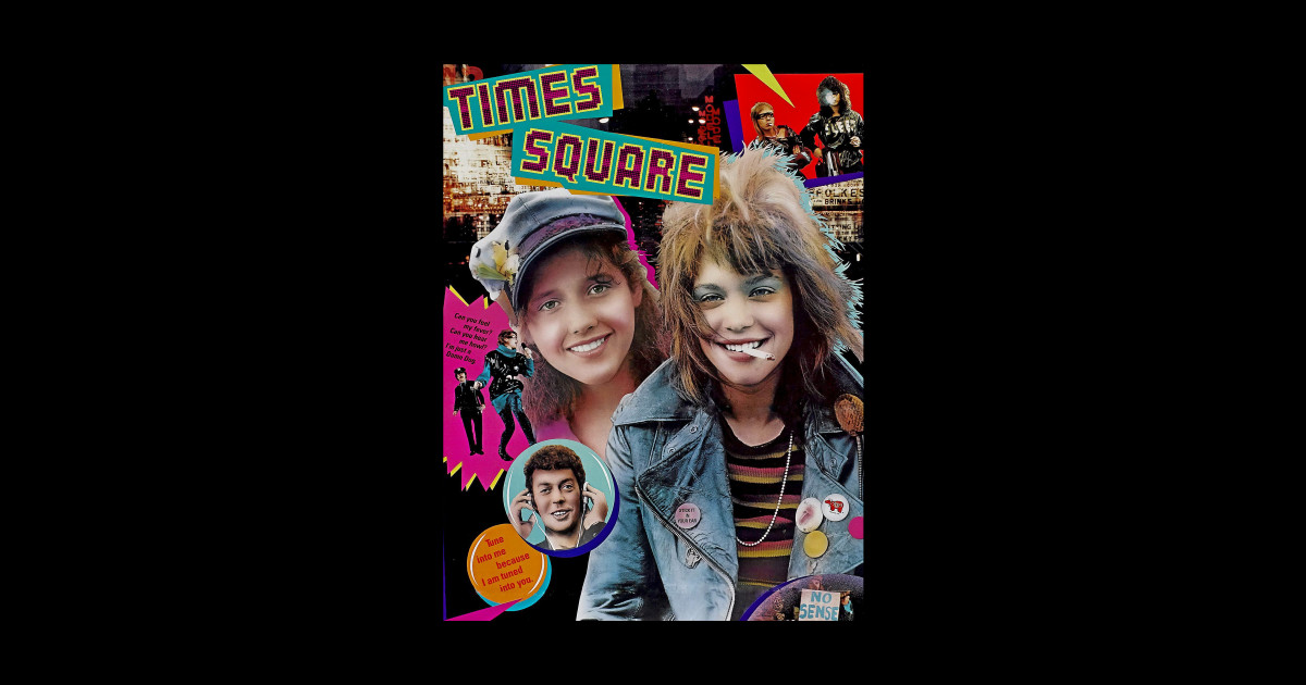 Times Square movie poster 1980 - Movies - Sticker | TeePublic