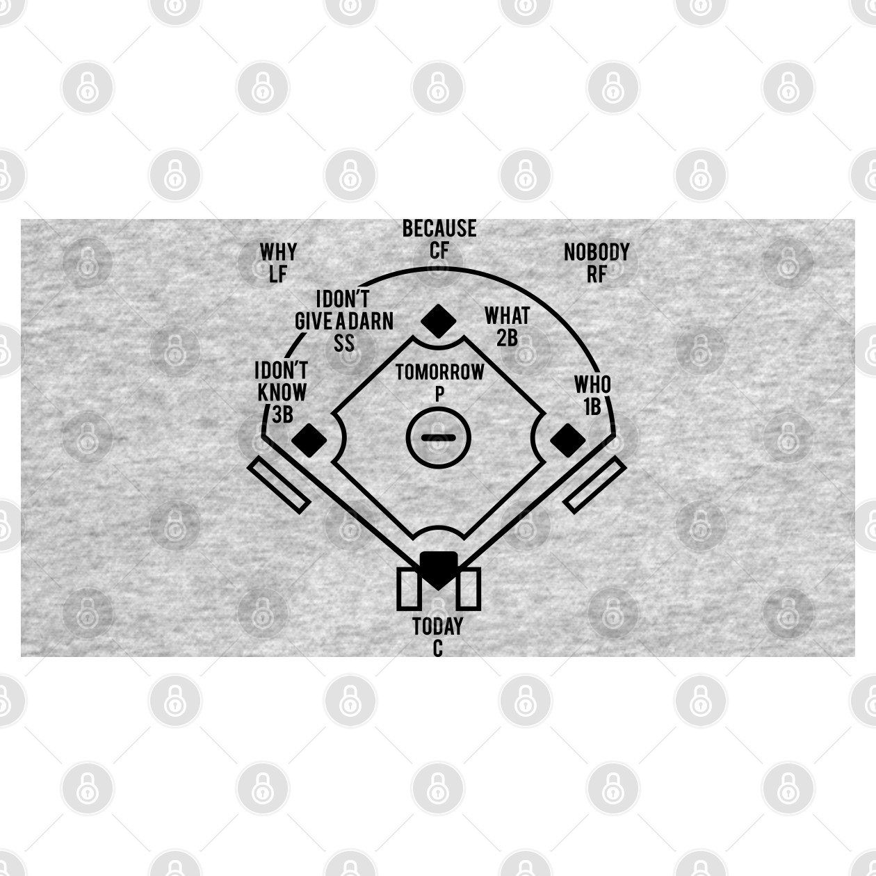 Who's On First Classic Baseball Abbott and Costello Lts - Whos On First ...