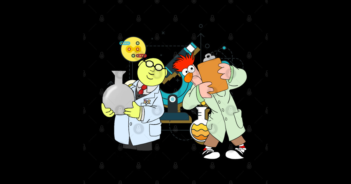 Beaker Muppets - Muppets - Sticker | TeePublic