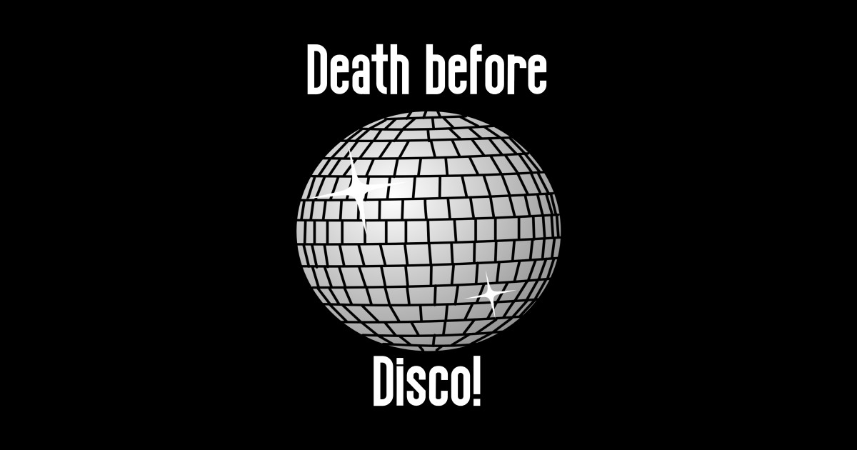 Death Before Disco! - Johnny Fever - Sticker | TeePublic