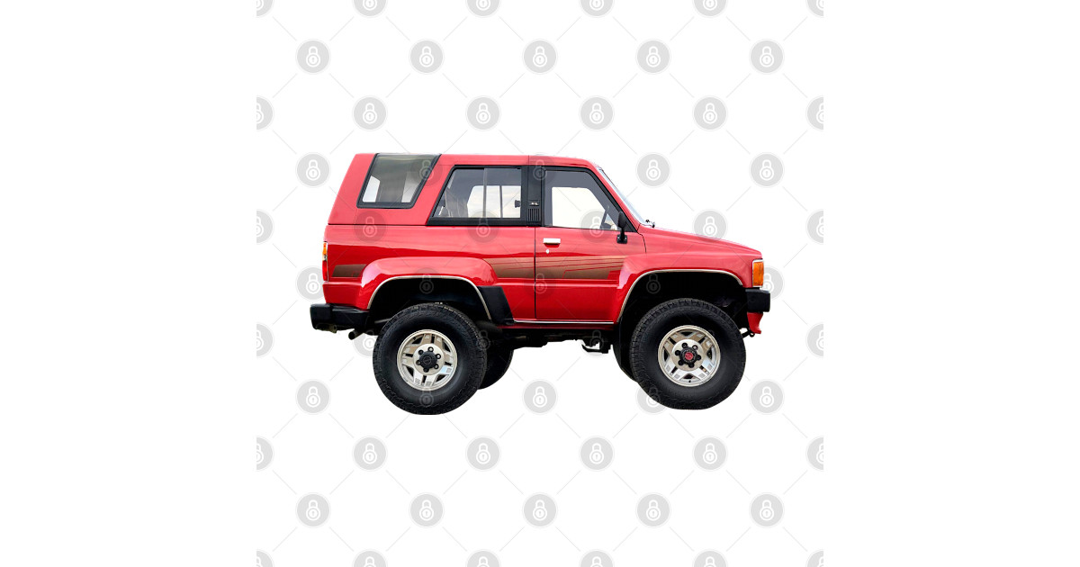 Toyota 4Runner Cartoon T-Shirt - 4runner - T-Shirt | TeePublic