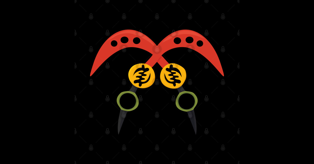 Adinkra Akofena Sword of War in Pan African colors - Adinkra - Sticker ...