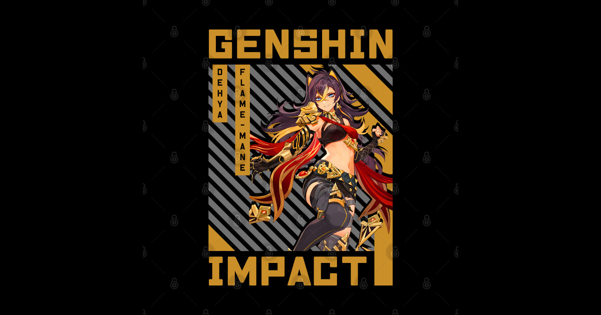 Dehya | Genshin Impact - Genshin Impact - Sticker | TeePublic