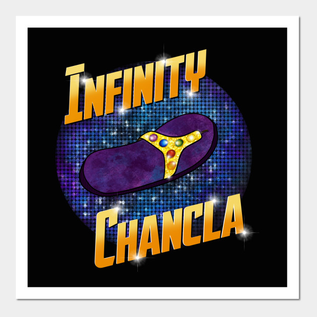Infinity Chancla - Mexican - Posters and Art Prints | TeePublic