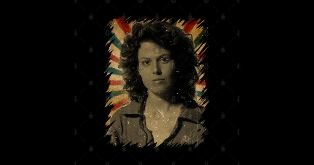 Ellen Ripley // Photo Vintage Retro Look Fan Design - Ellen Ripley ...