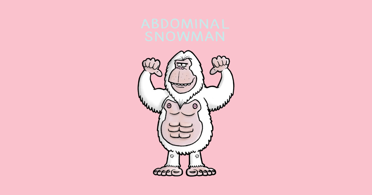 Abdominal Snowman - Big Foot - T-Shirt | TeePublic