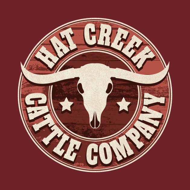Hat Creek Cattle Company Logo - Western - Long Sleeve T-Shirt | TeePublic