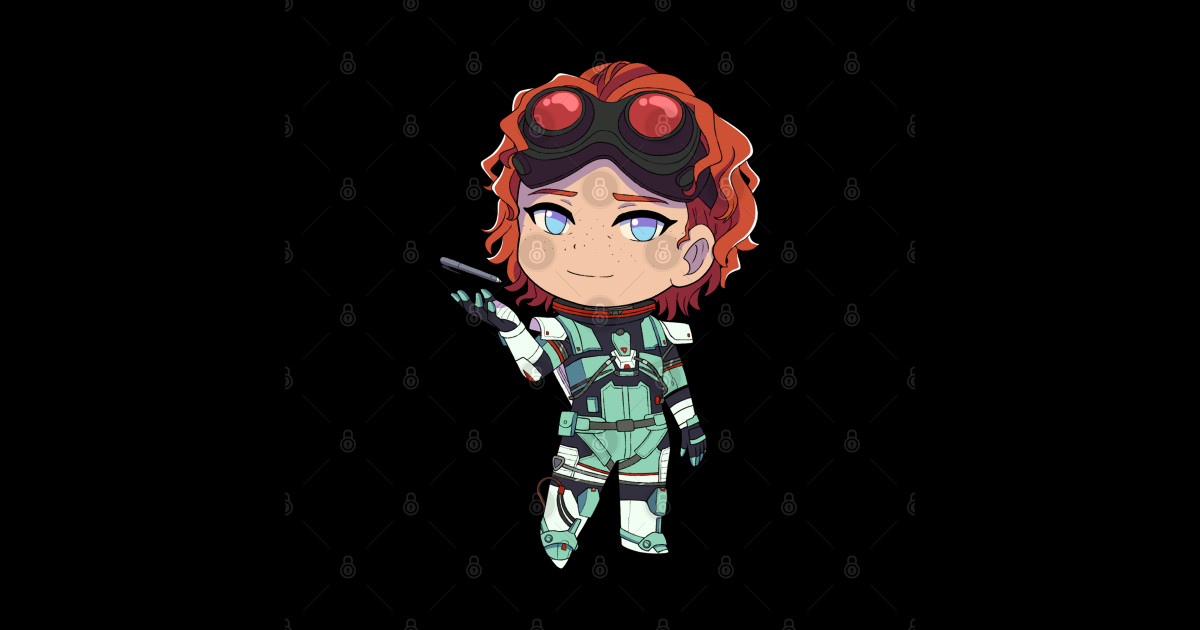 Chibi Horizon - Apex Legends - Sticker | TeePublic
