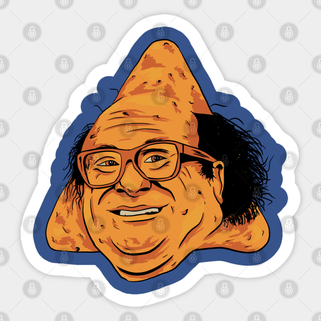 Danny Dorito - Danny Devito - Sticker | TeePublic