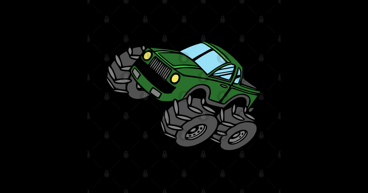 Offroad Truck - Truck - Sticker | TeePublic