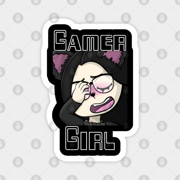 Gamer Girl, Wolf Girl, Facepalm. Twitch streamer emote - Gamer Apparel ...