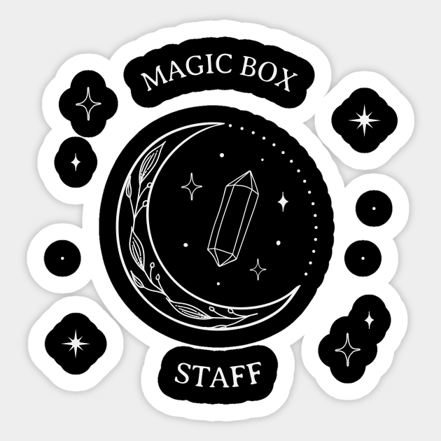 Buffy "Magic Box Staff" - Buffy - Sticker | TeePublic