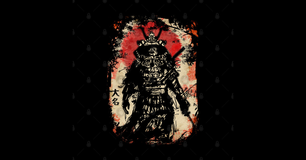 The Daimyo Sketch I - The Daimyo Sketch Ii - Sticker | TeePublic