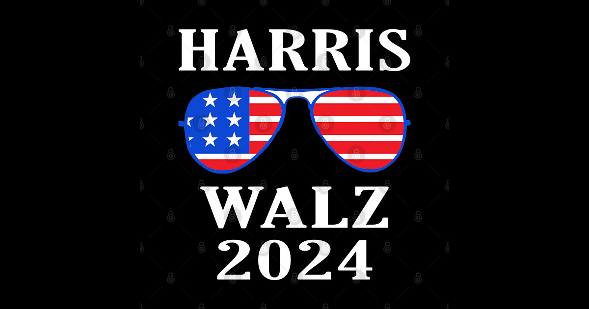 Harris Walz Waltz 2024 Kamala Harris Waltz American Flag - Harris Walz ...