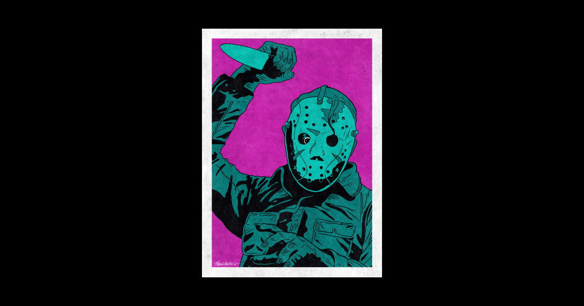 JASON VOORHEES - Friday the 13th Part III (Pop Art) - Jason Voorhees ...