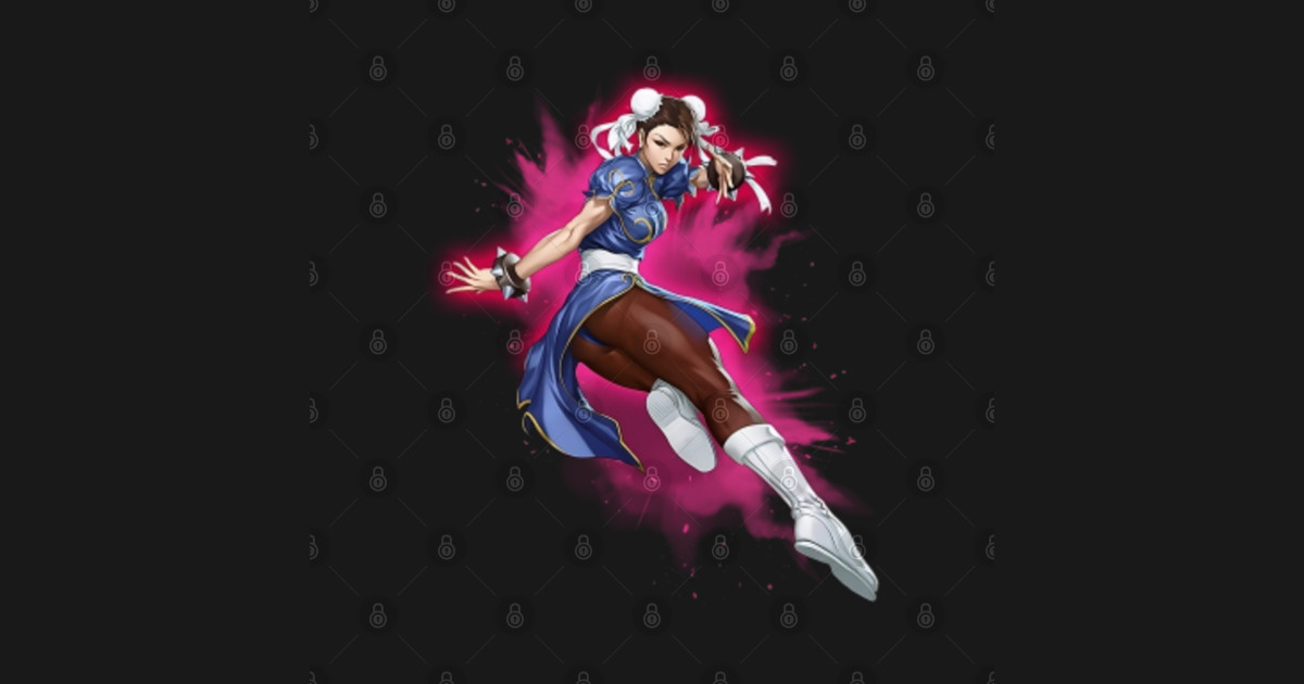 chun li - Chun Li - T-Shirt | TeePublic