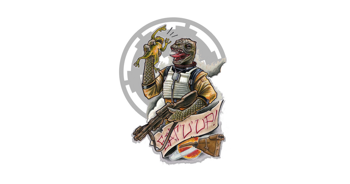 Bossk - Bossk Bounty Hunter Star Wars - T-Shirt | TeePublic