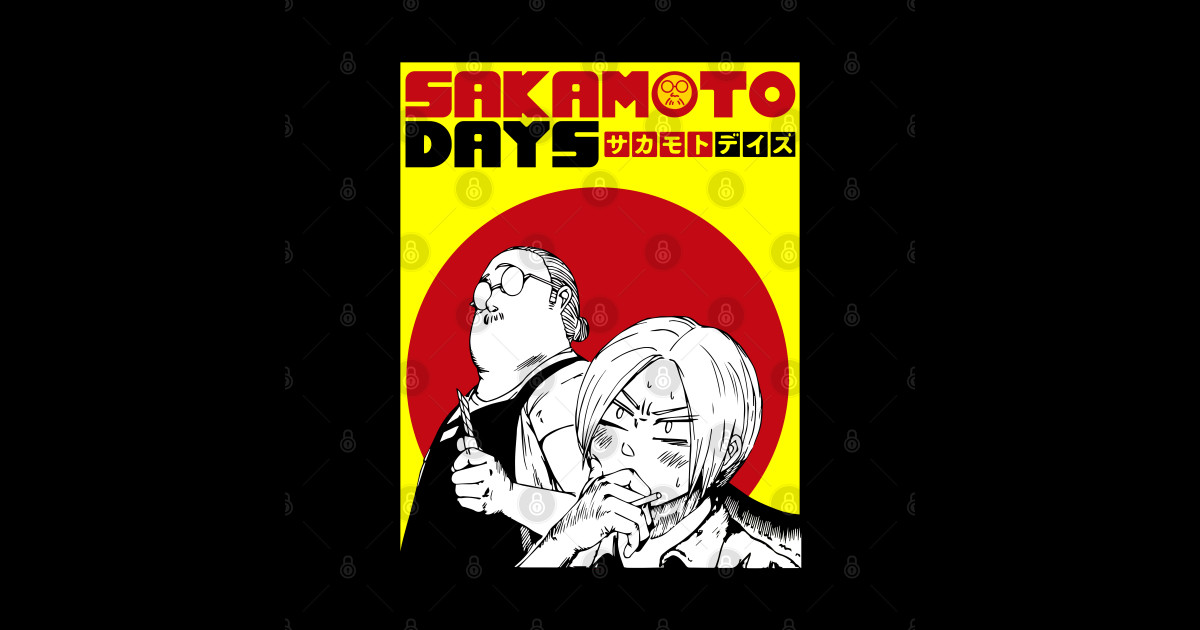 sakamoto days - Sakamoto Days - Sticker | TeePublic