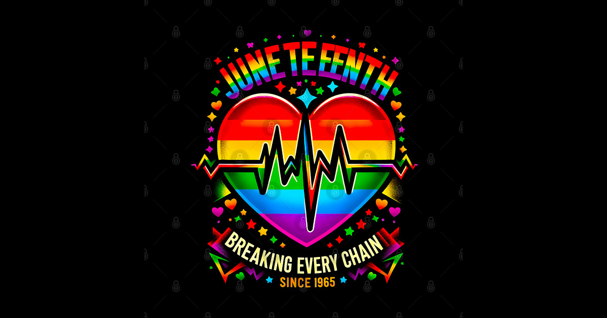Juneteenth Breaking Every Chain Since 1865 Men Women Kids - Juneteenth ...