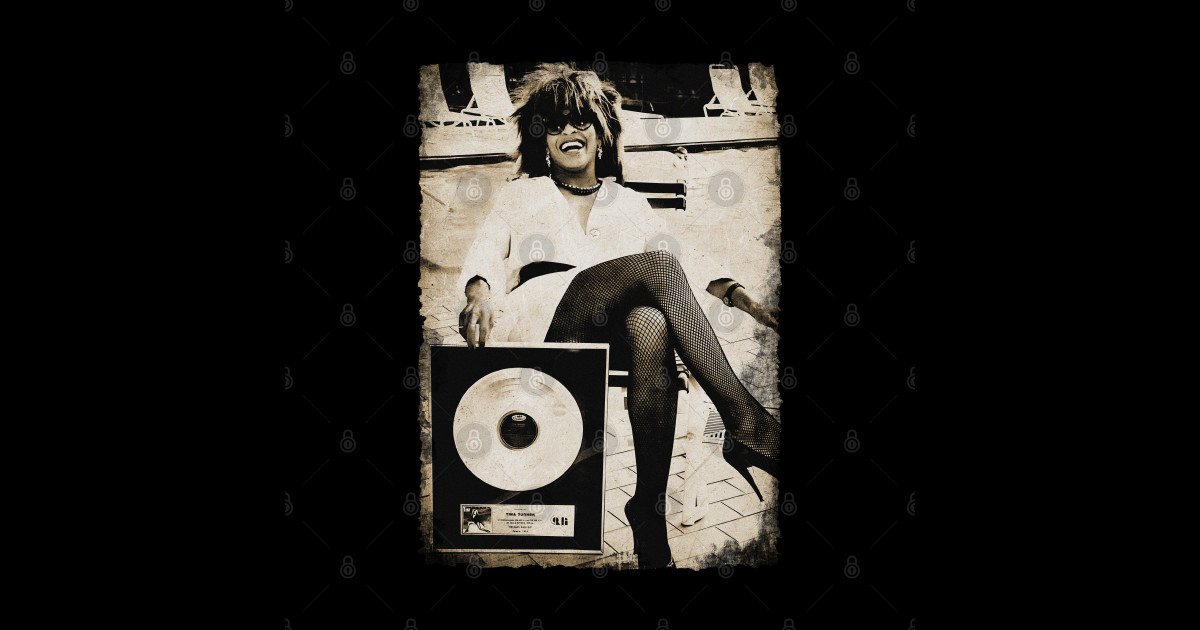Tina Turner 80s 90s - Vintage Retro Style - Tina Turner - Pin | TeePublic