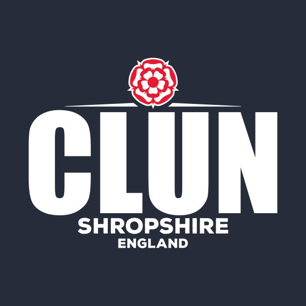 Clun Shropshire England - Clun - T-Shirt | TeePublic