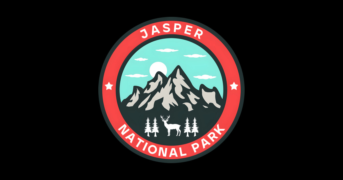 Jasper National Park - Jasper - Sticker | TeePublic