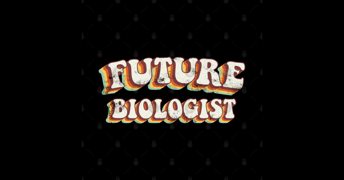 Future Biologist - Groovy Retro 70s Style - Retro Fashion - Sticker ...