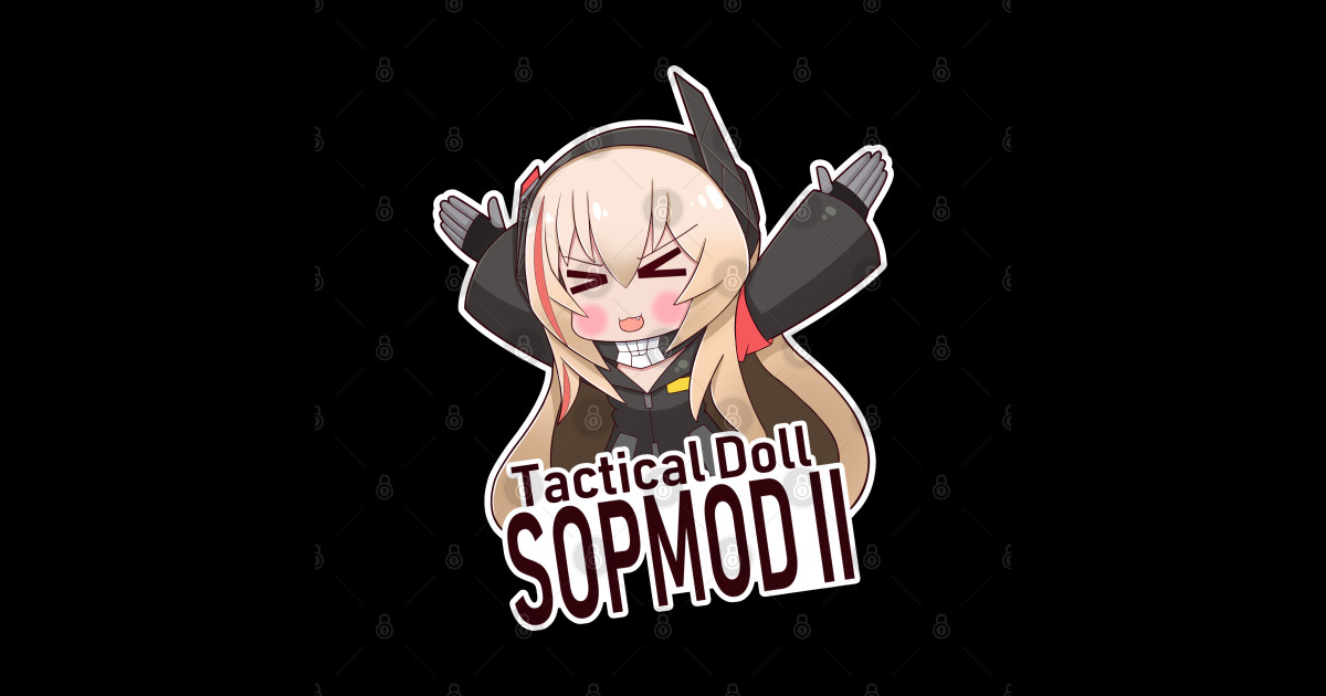 TDoll SOPMOD II - Gfl - Sticker | TeePublic