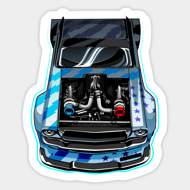 Ken block Hoonicorn v2 KB43VER - Hoonigan - Sticker | TeePublic