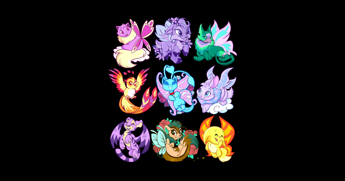 Faerie Neopets - Neopets - Sticker | TeePublic
