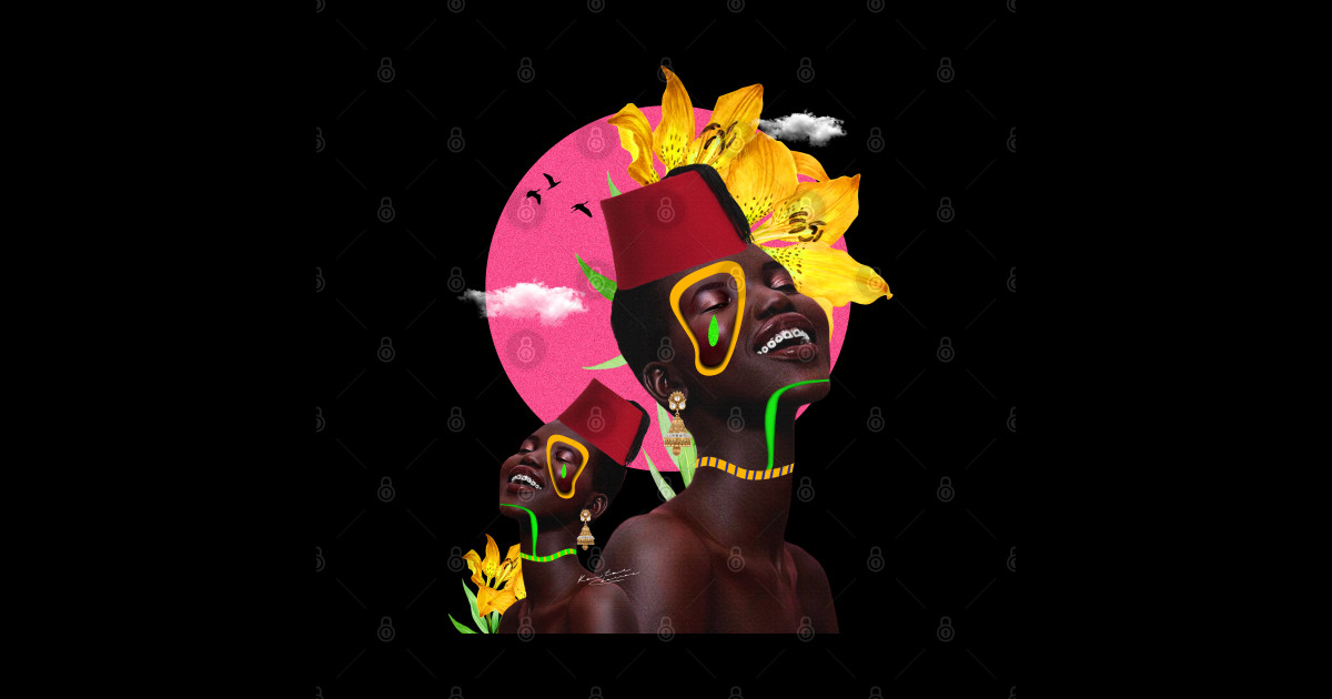 mama africa - African - Sticker | TeePublic