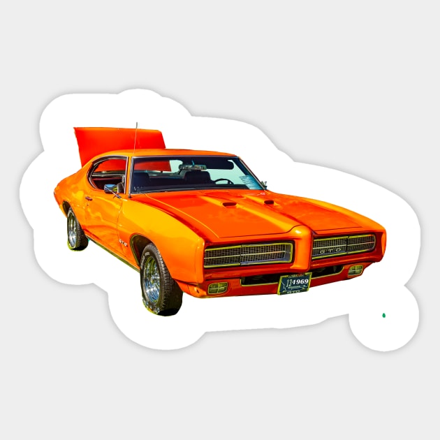 1969 PONTIAC GTO - 1969 Pontiac Gto - Sticker | TeePublic