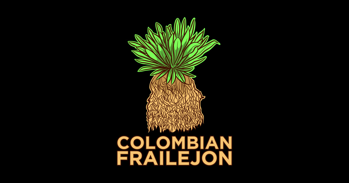 Colombian South american andean Frailejon plant art - Colombia ...