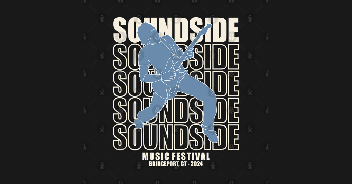 Soundside Music Festival 2024 - Music Festival - T-Shirt | TeePublic