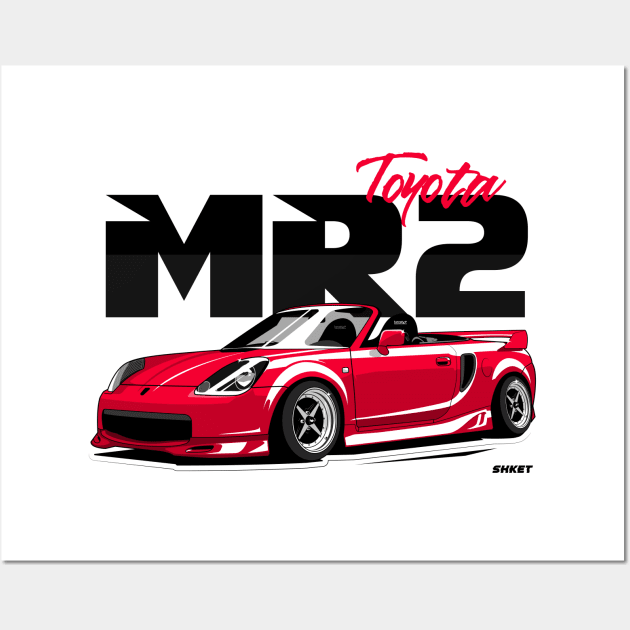 MR2 ON WORK WHEELS - Mr2 - Posters and Art Prints | TeePublic