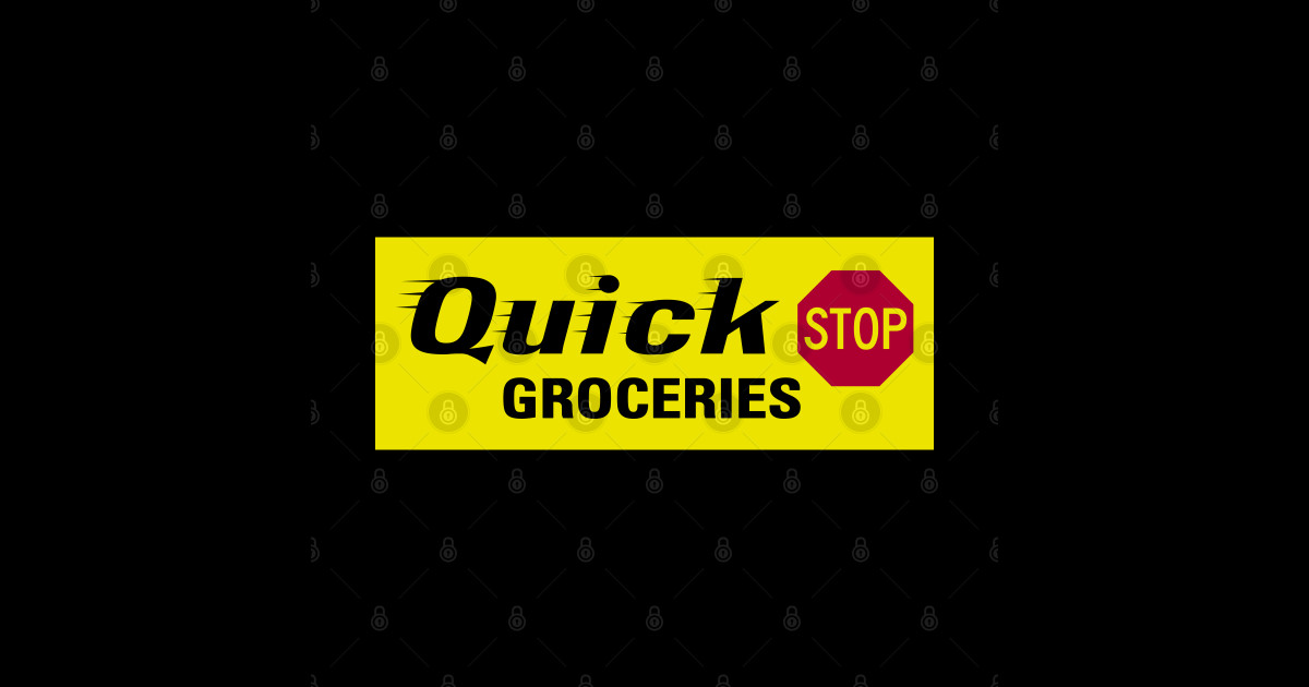 Quick Stop Groceries - Clerks - Sticker | TeePublic