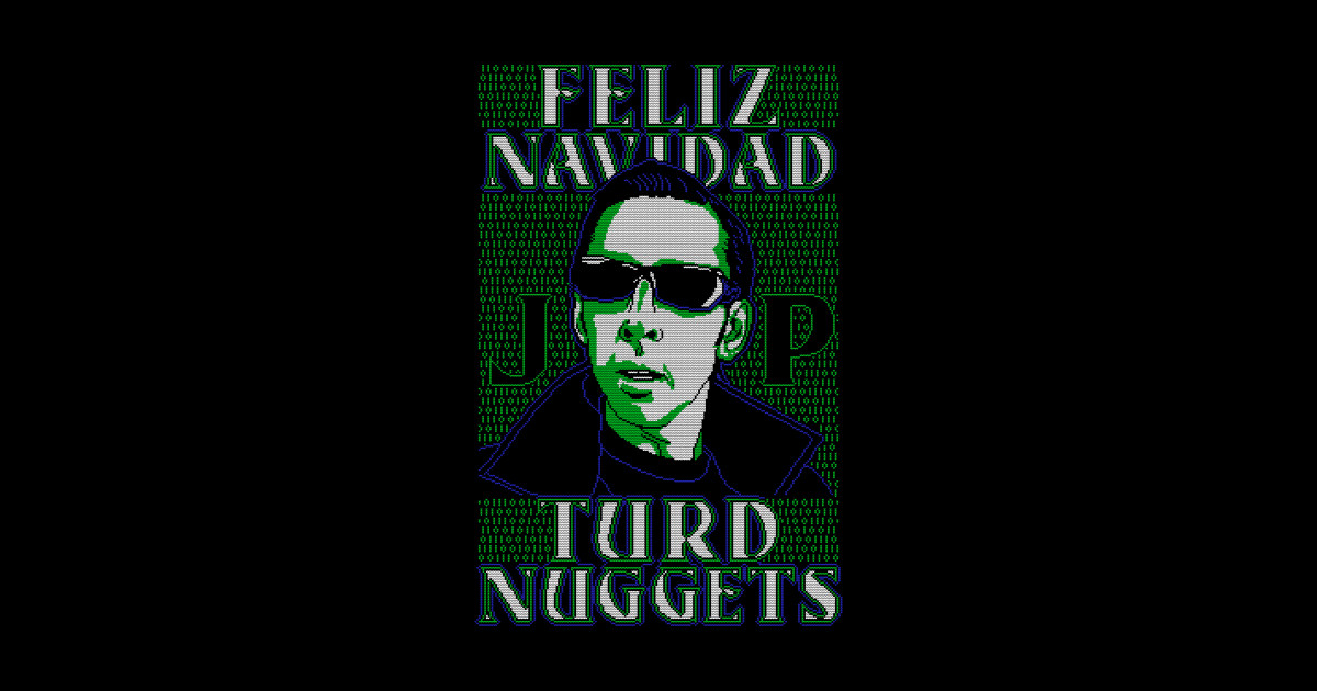 Feliz Navidad Turd Nuggets - Grandmas Boy - Sticker | TeePublic