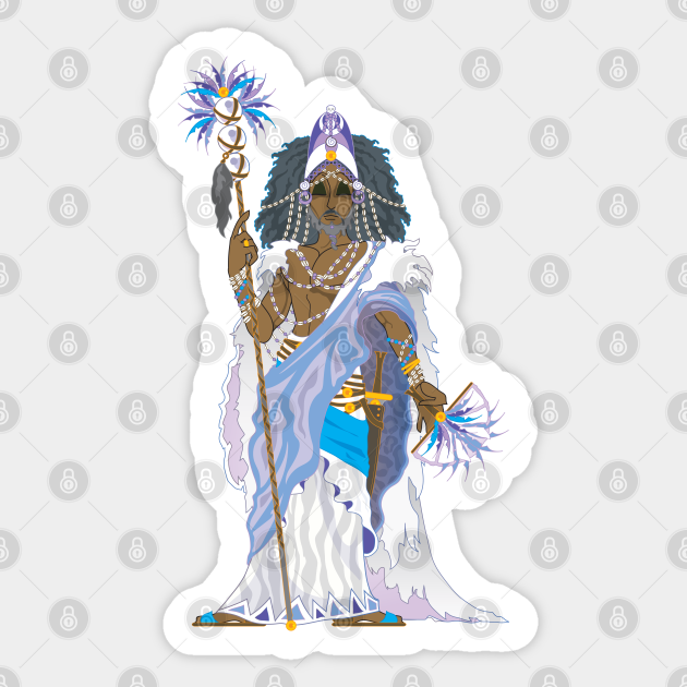 Obatala - Mythology - Sticker | TeePublic